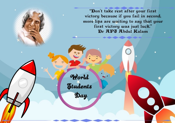 World Students Day Template | PosterMyWall