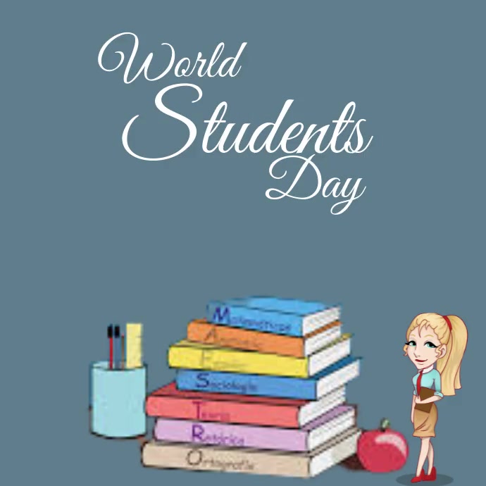 world students day instagram video post (1) Template | PosterMyWall