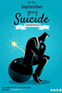 Suicide Prevention Day Flyer Template | PosterMyWall