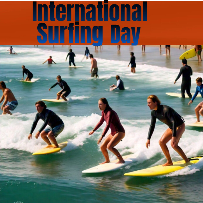 World surfing day Template | PosterMyWall