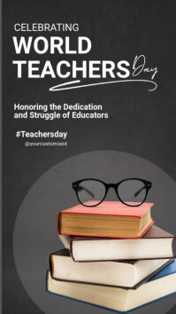 World Teacher Day 2024 Template | PosterMyWall