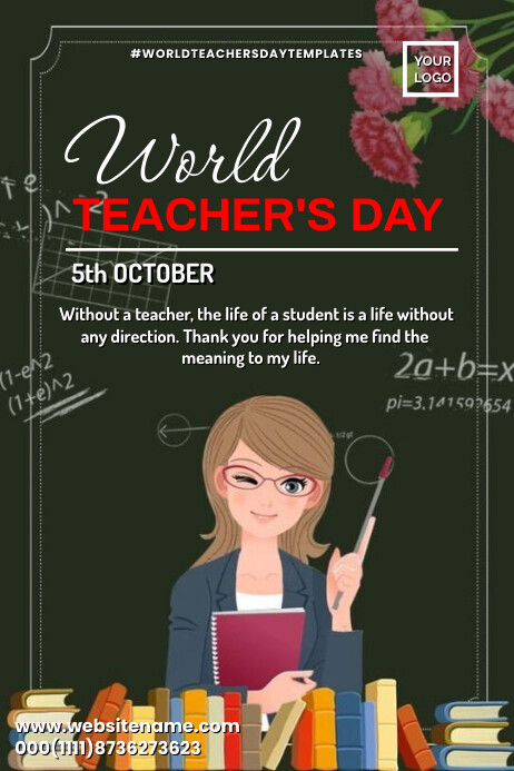 World teacher's day template | PosterMyWall