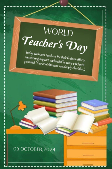 Copy of World Teacher Day 2024 | PosterMyWall