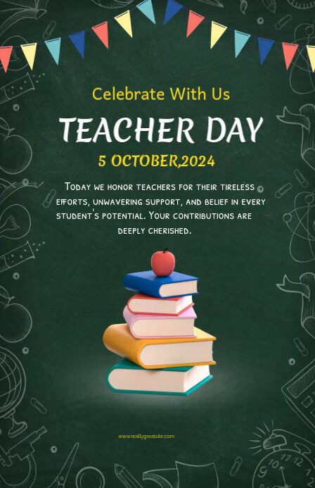 Copy of World Teacher Day 2024 | PosterMyWall