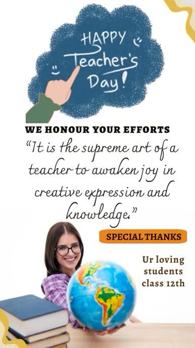 World Teachers’ Day Template | PosterMyWall