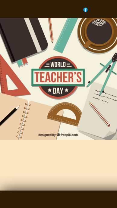 World Teachers' Day Template | PosterMyWall