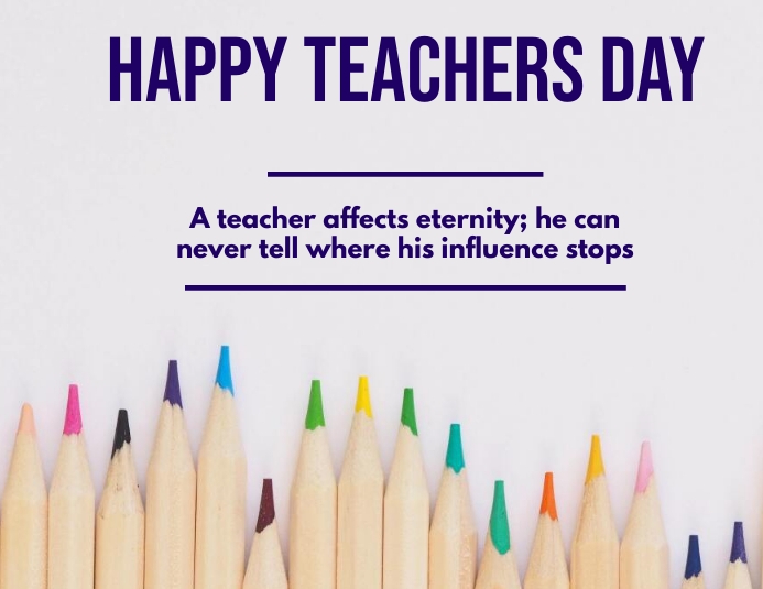 World Teachers Day Template | PosterMyWall