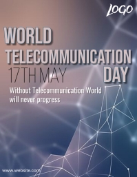 World Telecommunication Day Template | PosterMyWall