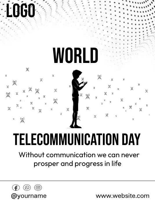 World Telecommunication Day Template | PosterMyWall