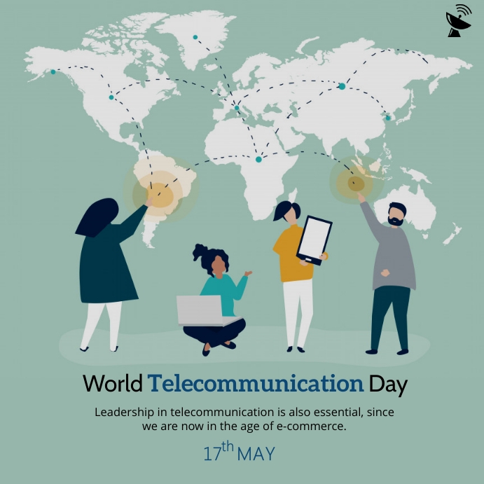 World Telecommunication Day Template | PosterMyWall