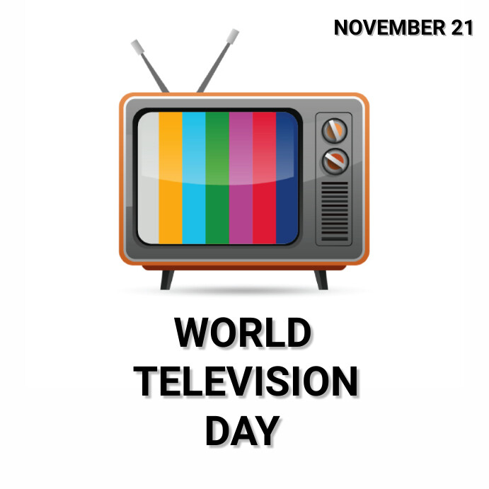 World Television Day Template | PosterMyWall