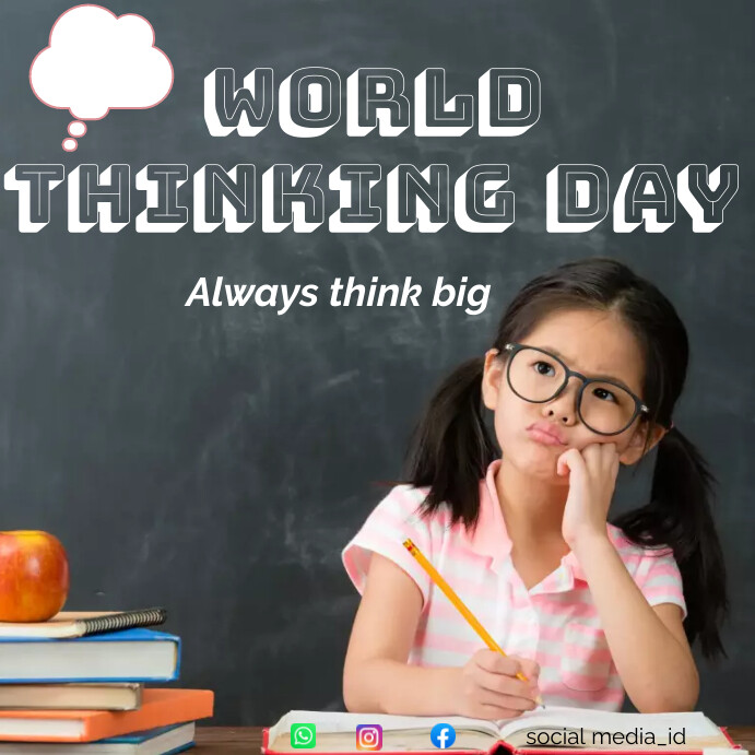 WORLD THINKING DAY Template | PosterMyWall