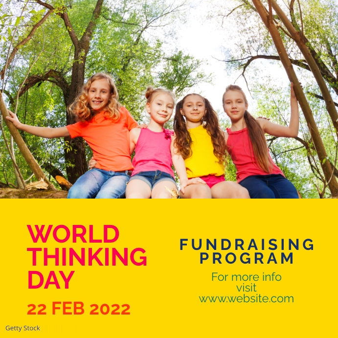 Plantilla de World Thinking day | PosterMyWall