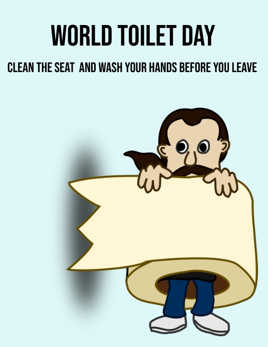 world toilet Template | PosterMyWall