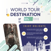 Travel The World Flyer Template | PosterMyWall