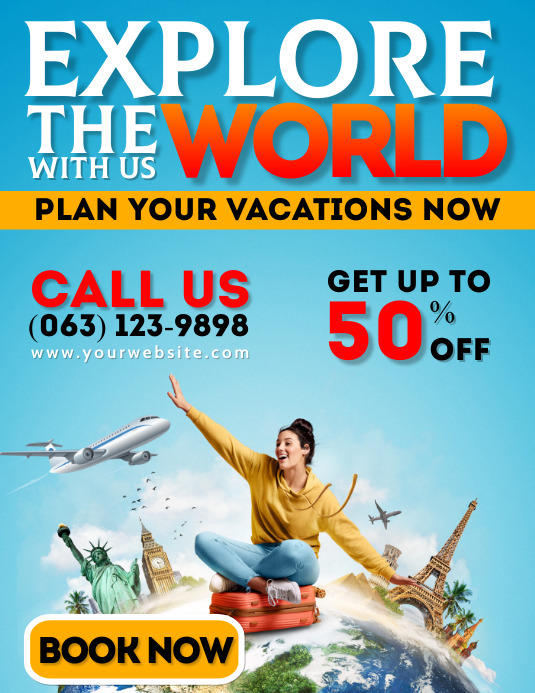 World Tour Template Flyer | PosterMyWall