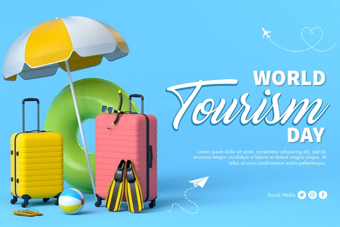 World Tourism Day Template | PosterMyWall