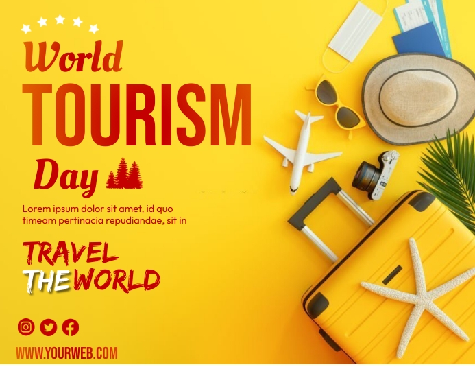 Copy of World Tourism Day | PosterMyWall