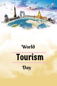 world tourism day poster Template | PosterMyWall
