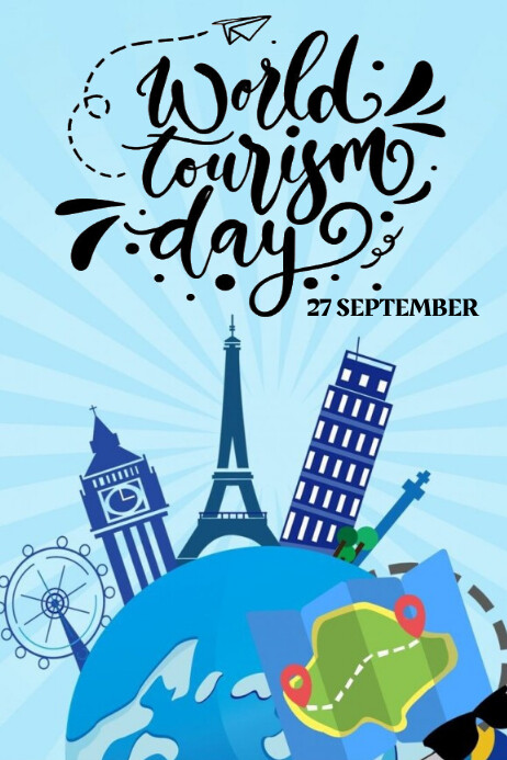 Copy of world tourism day poster | PosterMyWall