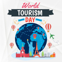 World Tourism Day Poster Template | PosterMyWall