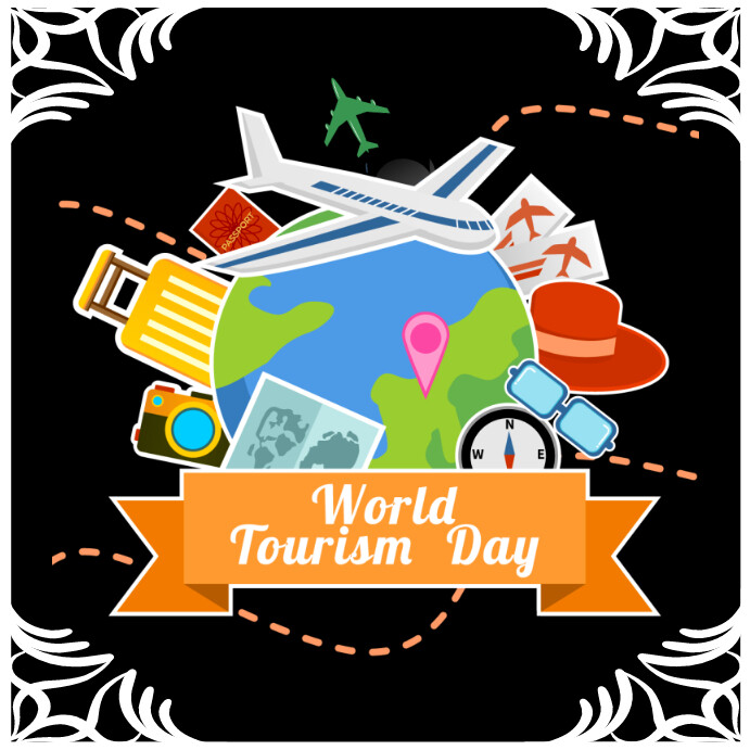 World Tourism Day Poster Template | PosterMyWall