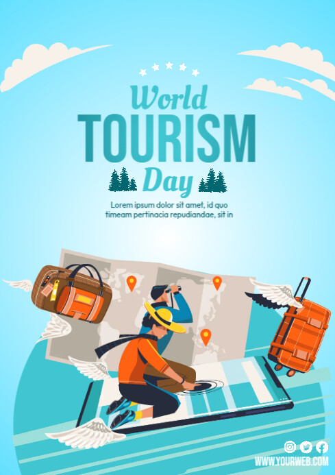 World Tourism Day Template | PosterMyWall