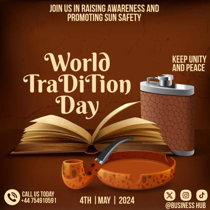 world tradition day Template | PosterMyWall