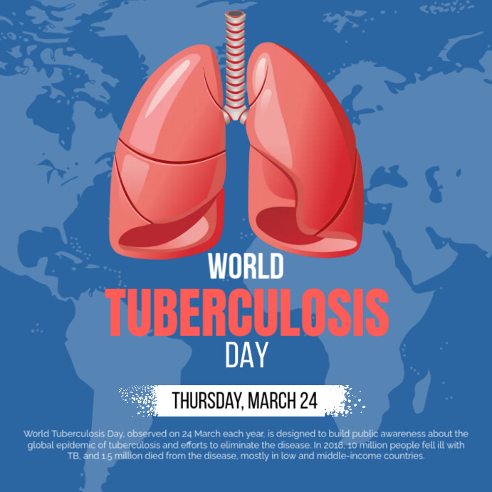 Plantilla de Día Mundial de La Tuberculosis | PosterMyWall