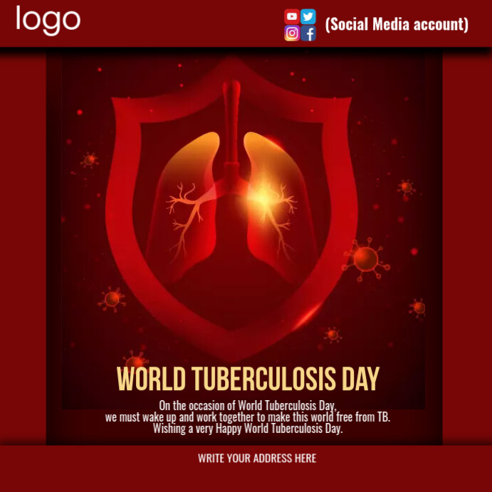 World Tuberculosis Day Template | PosterMyWall
