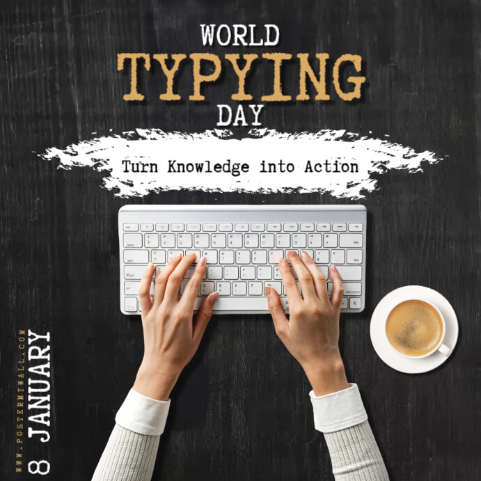 World Typing Day Template | PosterMyWall