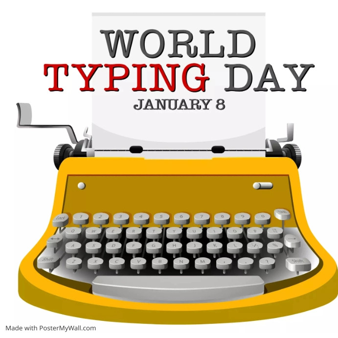 World typing day event flyer Template | PosterMyWall