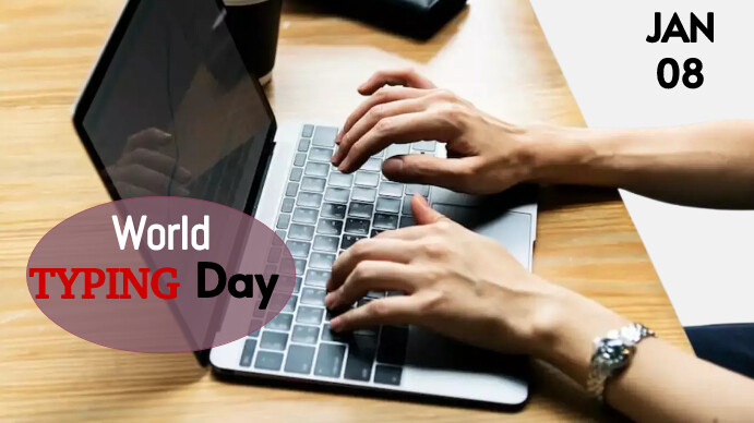 World Typing Day Template | PosterMyWall