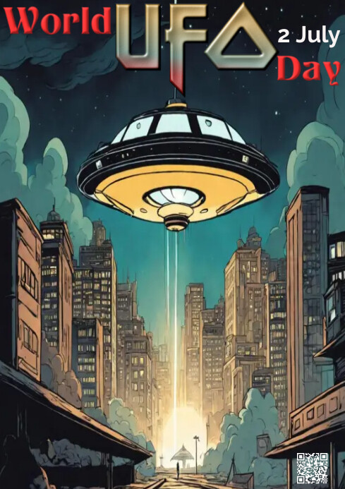 World UFO Day Template | PosterMyWall
