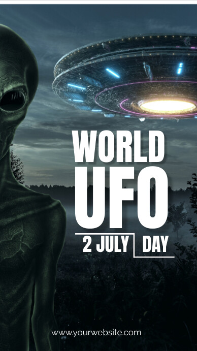 World UFO Day Template | PosterMyWall