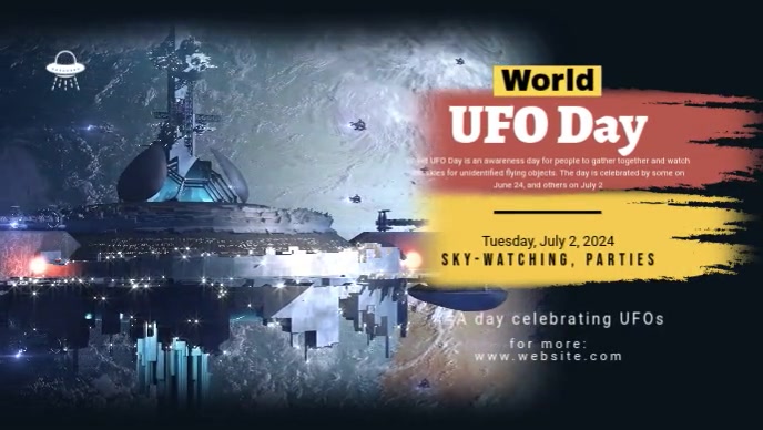 World UFO Day Template | PosterMyWall