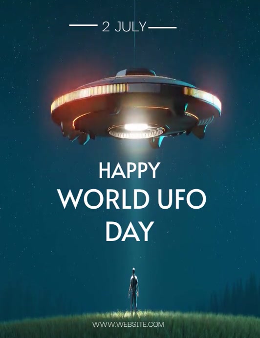 world ufo day Template | PosterMyWall