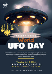 World UFO Day Template | PosterMyWall