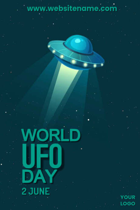 World Ufo Day Poster Template | PosterMyWall