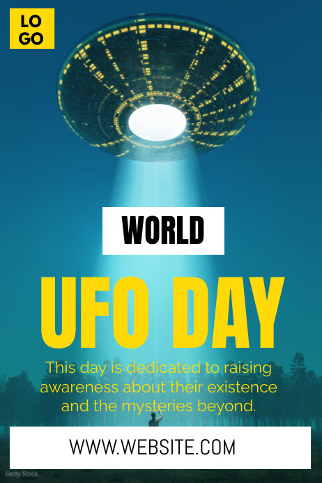 World Ufo Day Poster Template | PosterMyWall