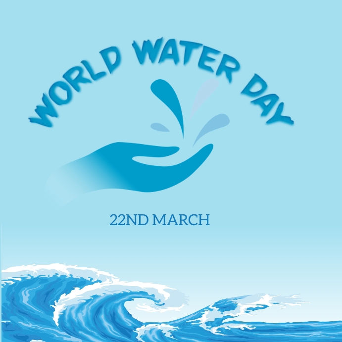 world water day, world water day post Template | PosterMyWall