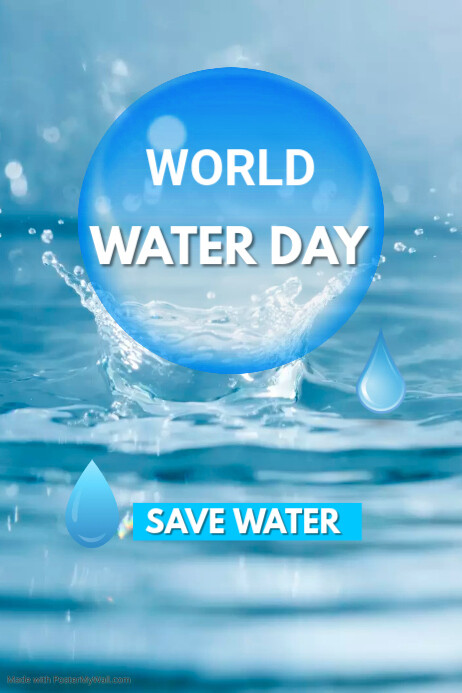 World water Day Template | PosterMyWall