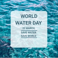 world water day, water day post Template | PosterMyWall