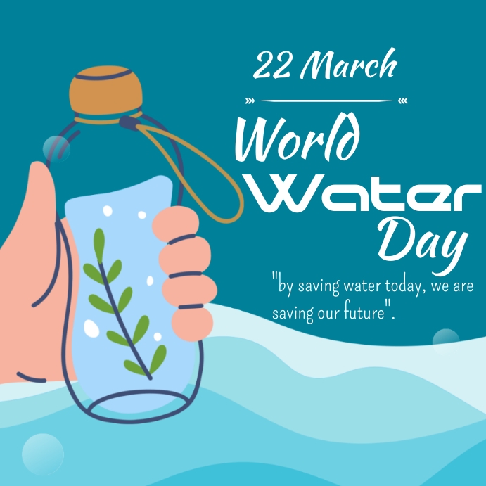 World water day Template | PosterMyWall