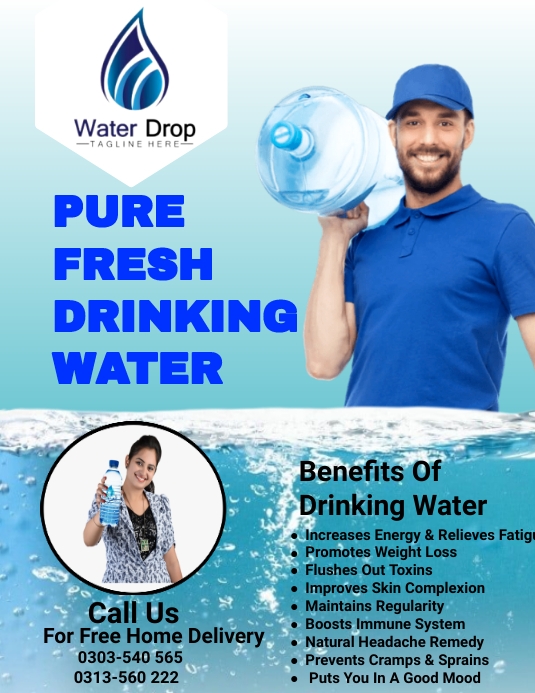 world water day flyer Template | PosterMyWall