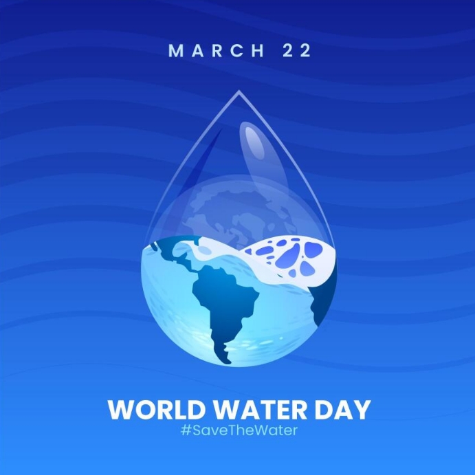 World water day Instagram post Template | PosterMyWall
