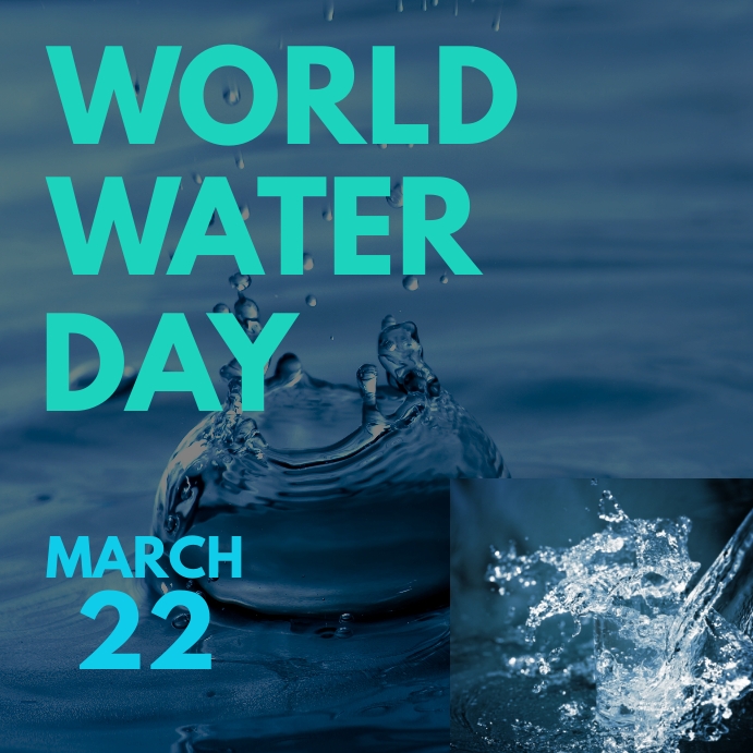 World Water Day Post Template | PosterMyWall
