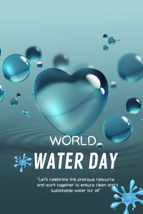 Copy of World Water Day Template 2025 | PosterMyWall