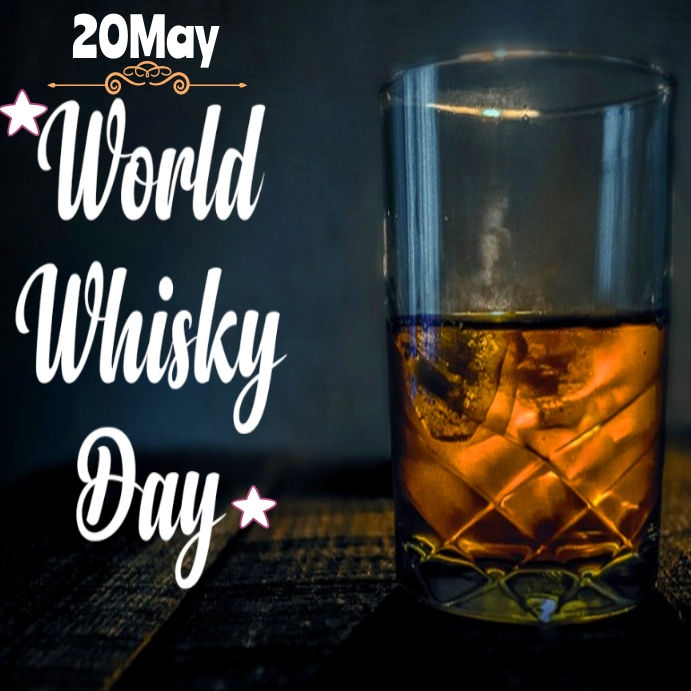 Plantilla de World Whisky Day instagram post | PosterMyWall