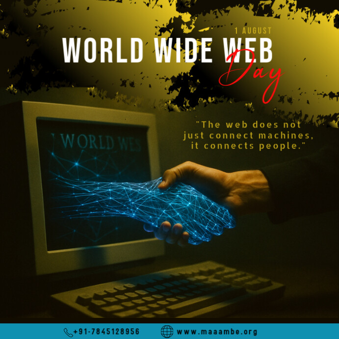 World Wide Web Day Instagram Post Template | PosterMyWall